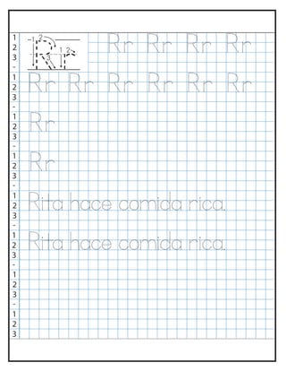 Cuadernillo Para Mejorar La Letra 1 Pdf