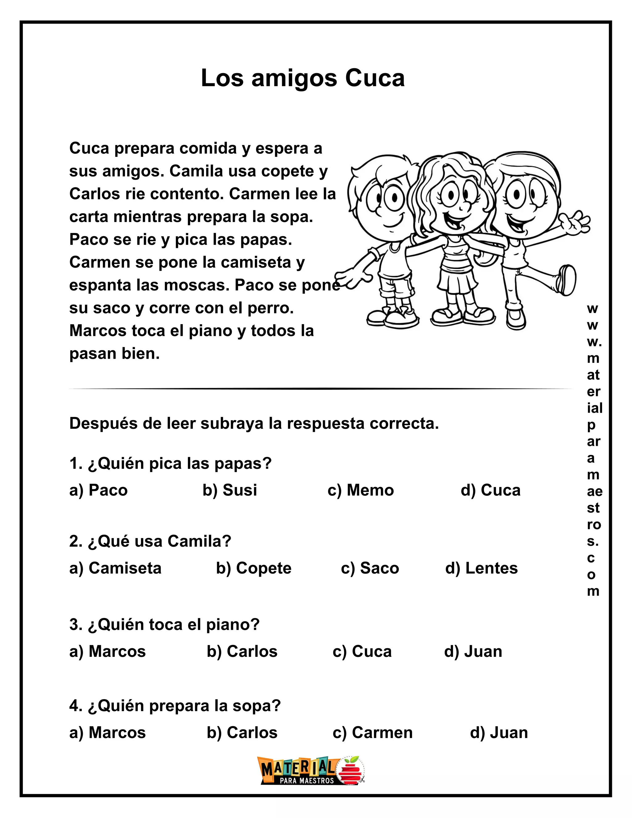 Cuadernillo Para Practicar La Lectura Pdf