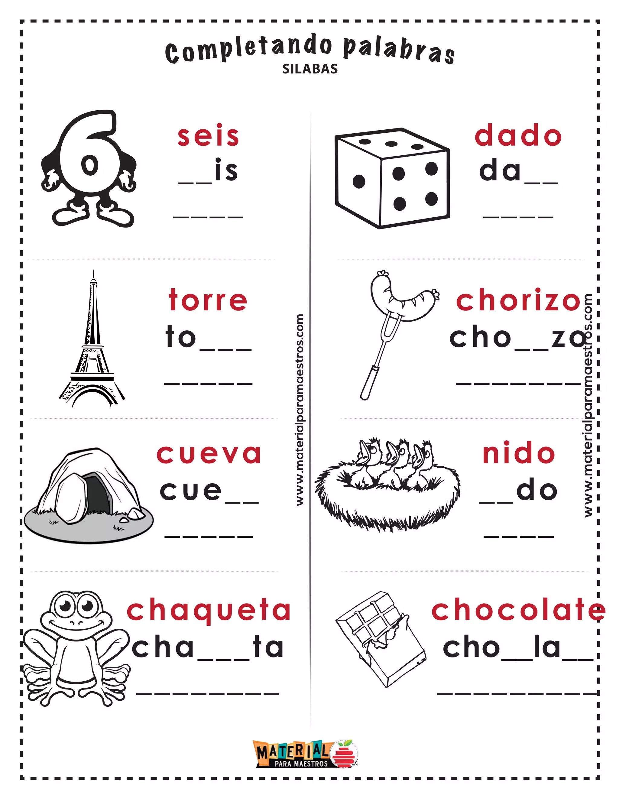 Cuadernillo para presilabicos y silabicos | PDF