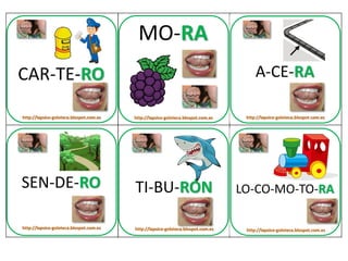 CUADERNITO DE LA R SIMPLE PARA ARTICULACION DE FONEMAS | PDF