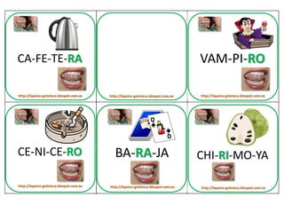 CUADERNITO DE LA R SIMPLE PARA ARTICULACION DE FONEMAS | PDF