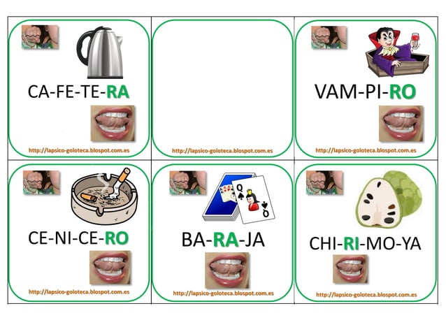 CUADERNITO DE LA R SIMPLE PARA ARTICULACION DE FONEMAS | PDF