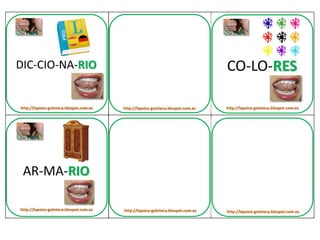 CUADERNITO DE LA R SIMPLE PARA ARTICULACION DE FONEMAS | PDF