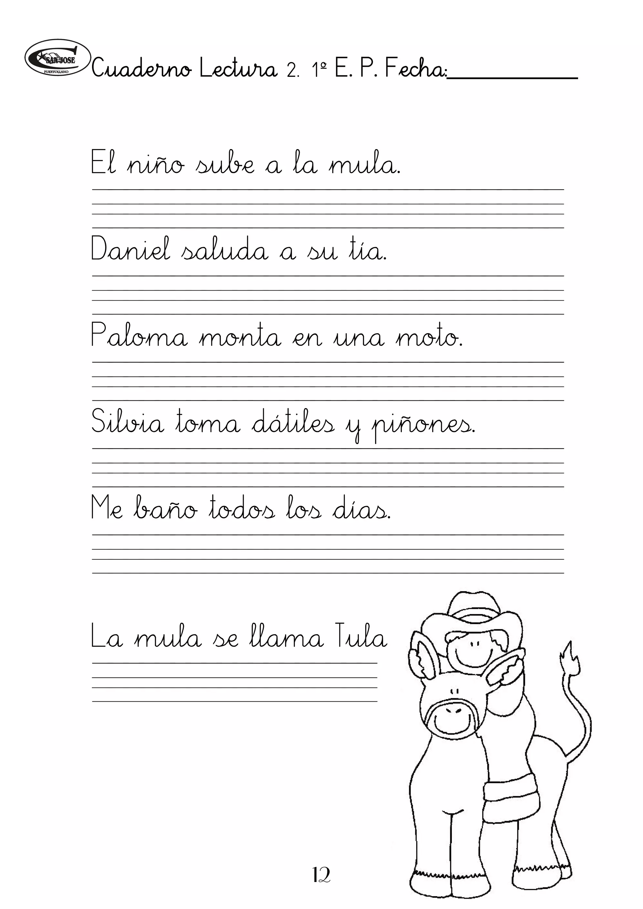 Cuaderno de-lectoescritura-ii | PDF