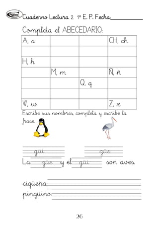Cuaderno de-lectoescritura-ii | PDF