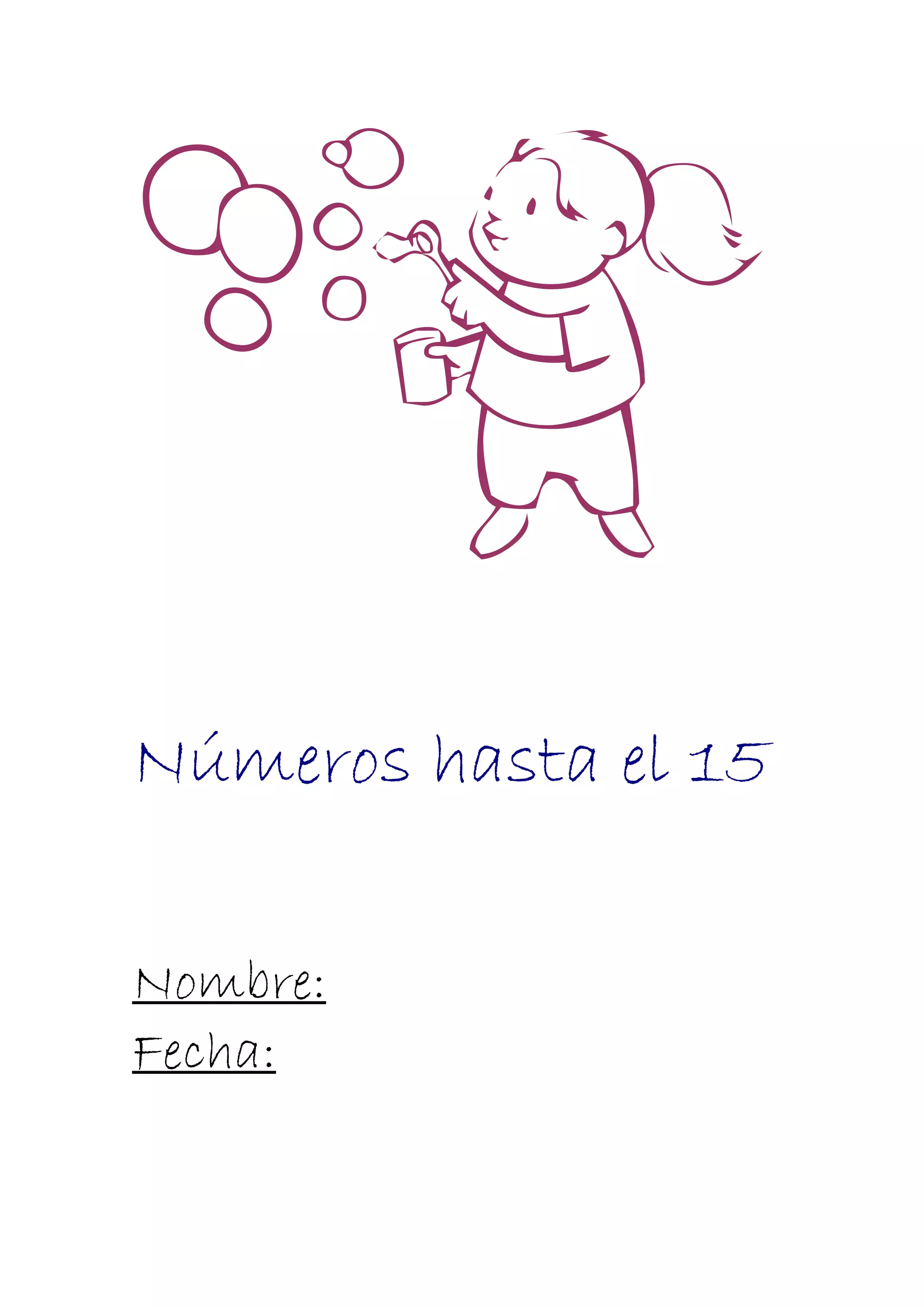 Cuaderno de-matematicas-numeros-hasta-el-15 | PDF