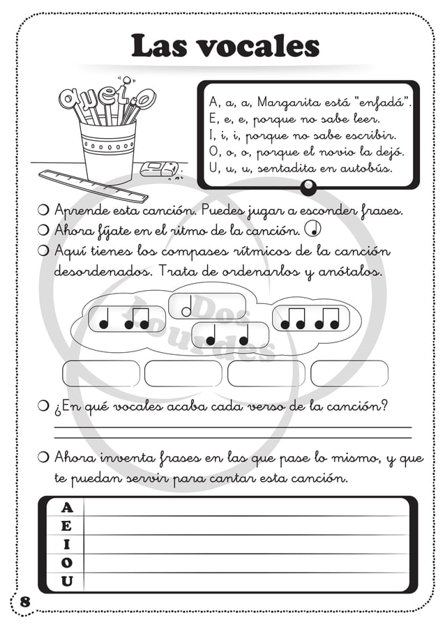 Cuaderno de-música-libro-1-muestra-gratuita | PDF