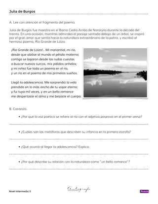 Cuaderno estudiante-julia-de-burgos | PDF