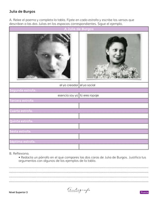 Cuaderno estudiante-julia-de-burgos | PDF