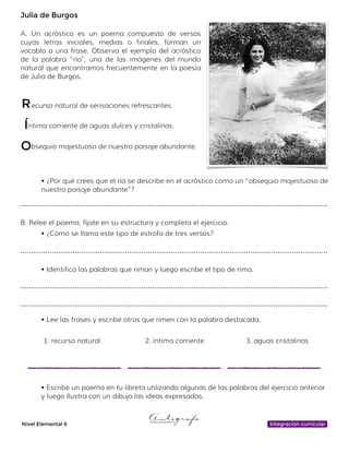 Cuaderno estudiante-julia-de-burgos | PDF