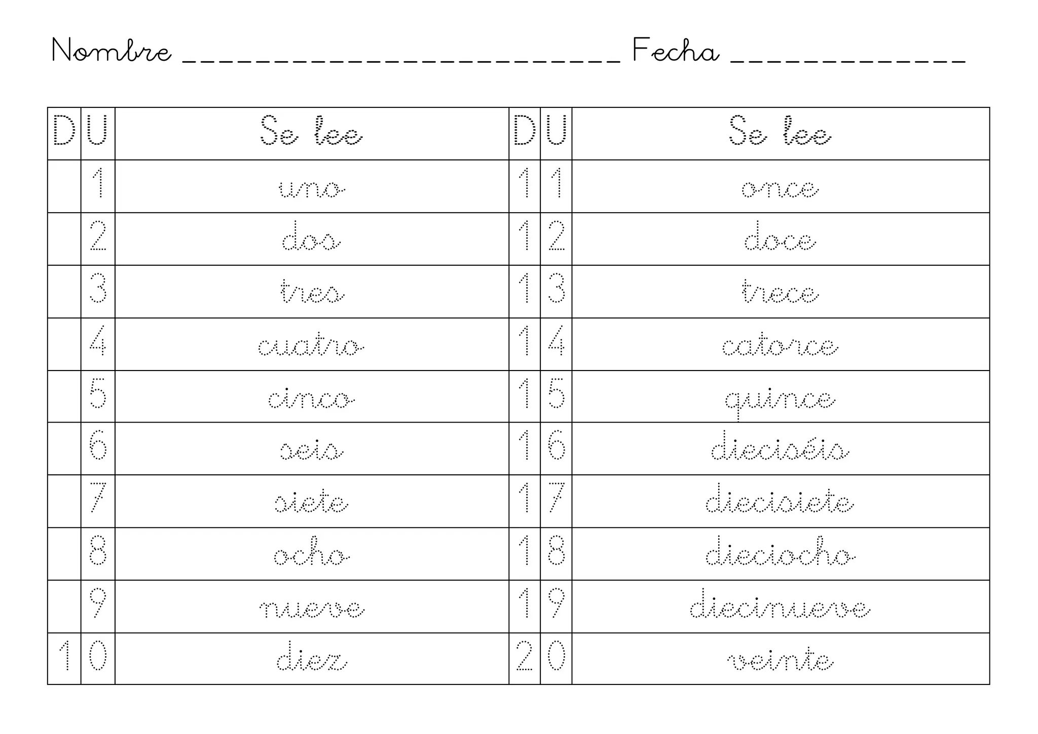 Cuaderno numeros-hasta-el-99 | PDF