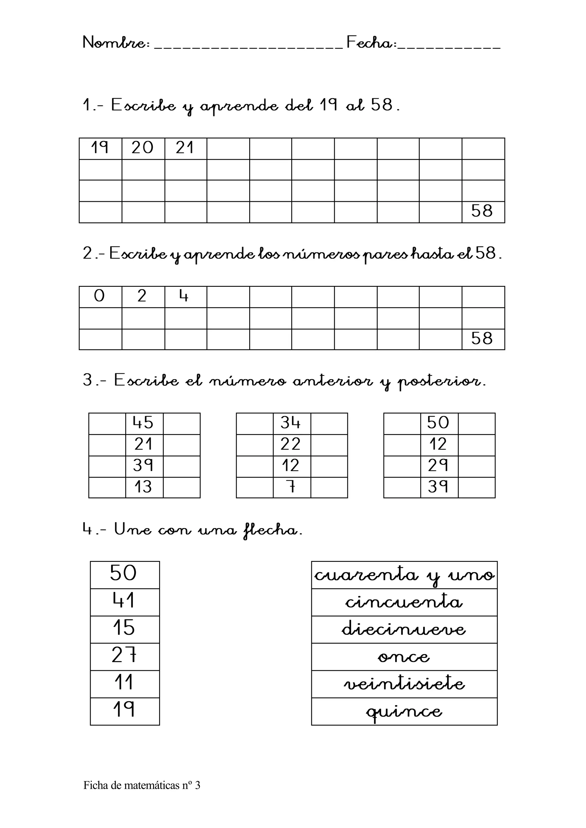 Cuaderno numeros-hasta-el-99 | PDF