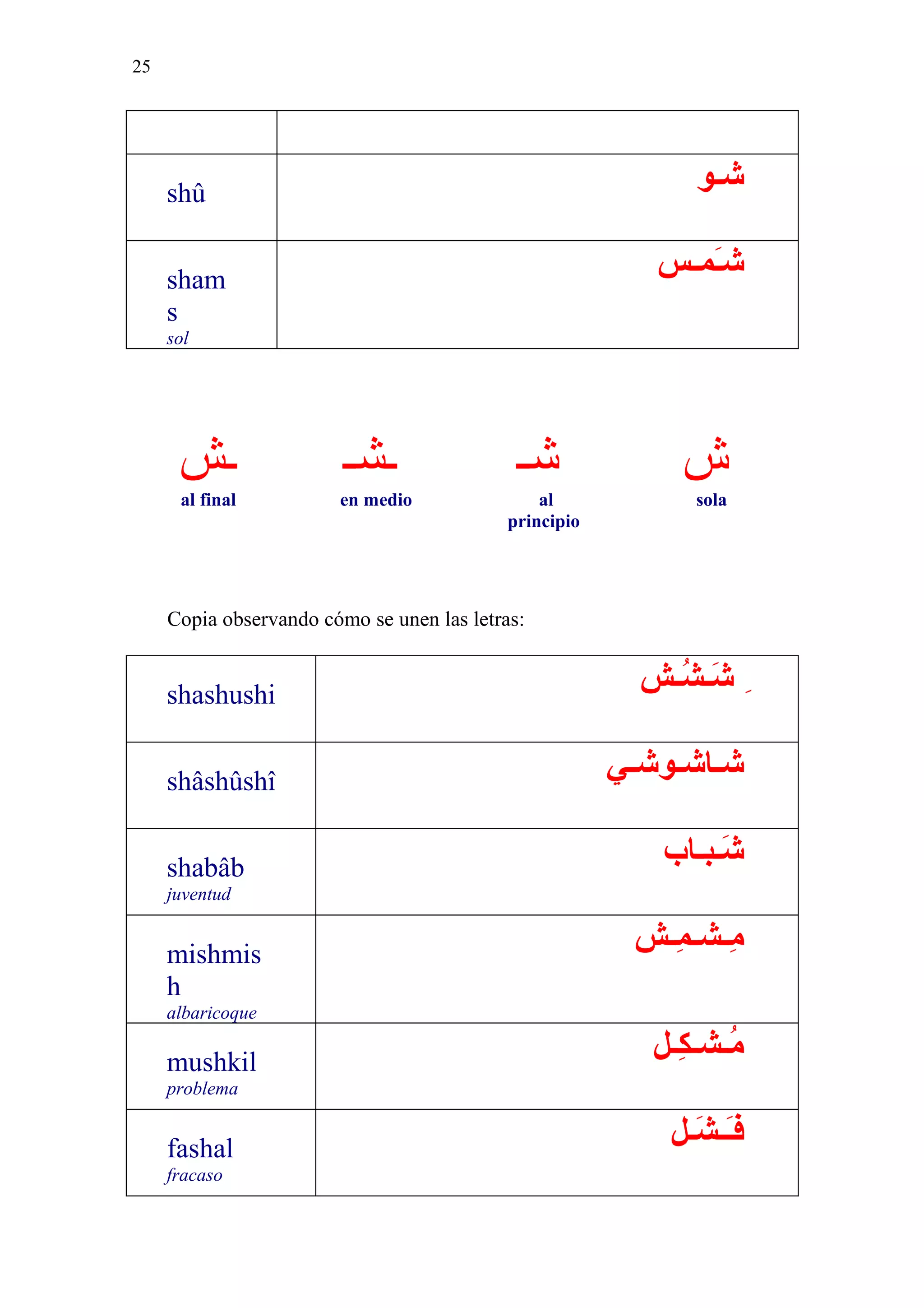 Cuaderno Caligrafia Arabe | PDF