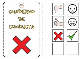 Cuaderno de conducta con pictogramas ... | PDF