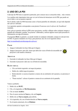 Cuaderno curso pdi | PDF