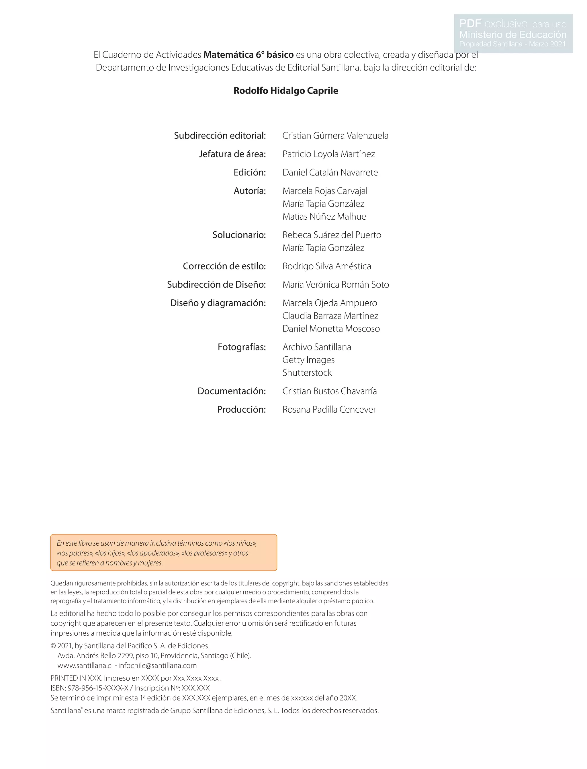 Cuaderno de actividades 6to | PDF