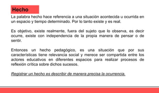 Cuaderno de campo | PPTX