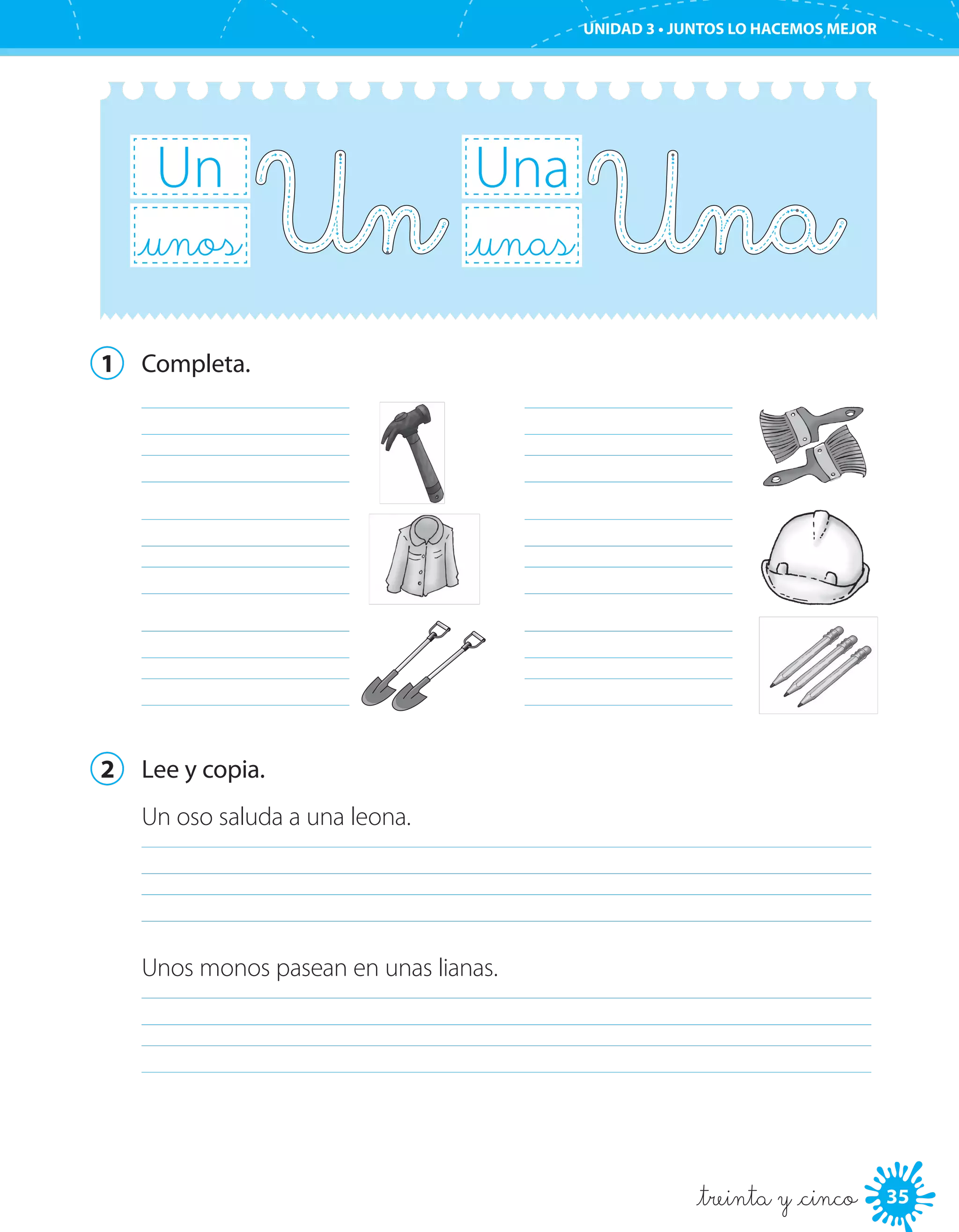 Cuaderno de escritura 1° | PDF