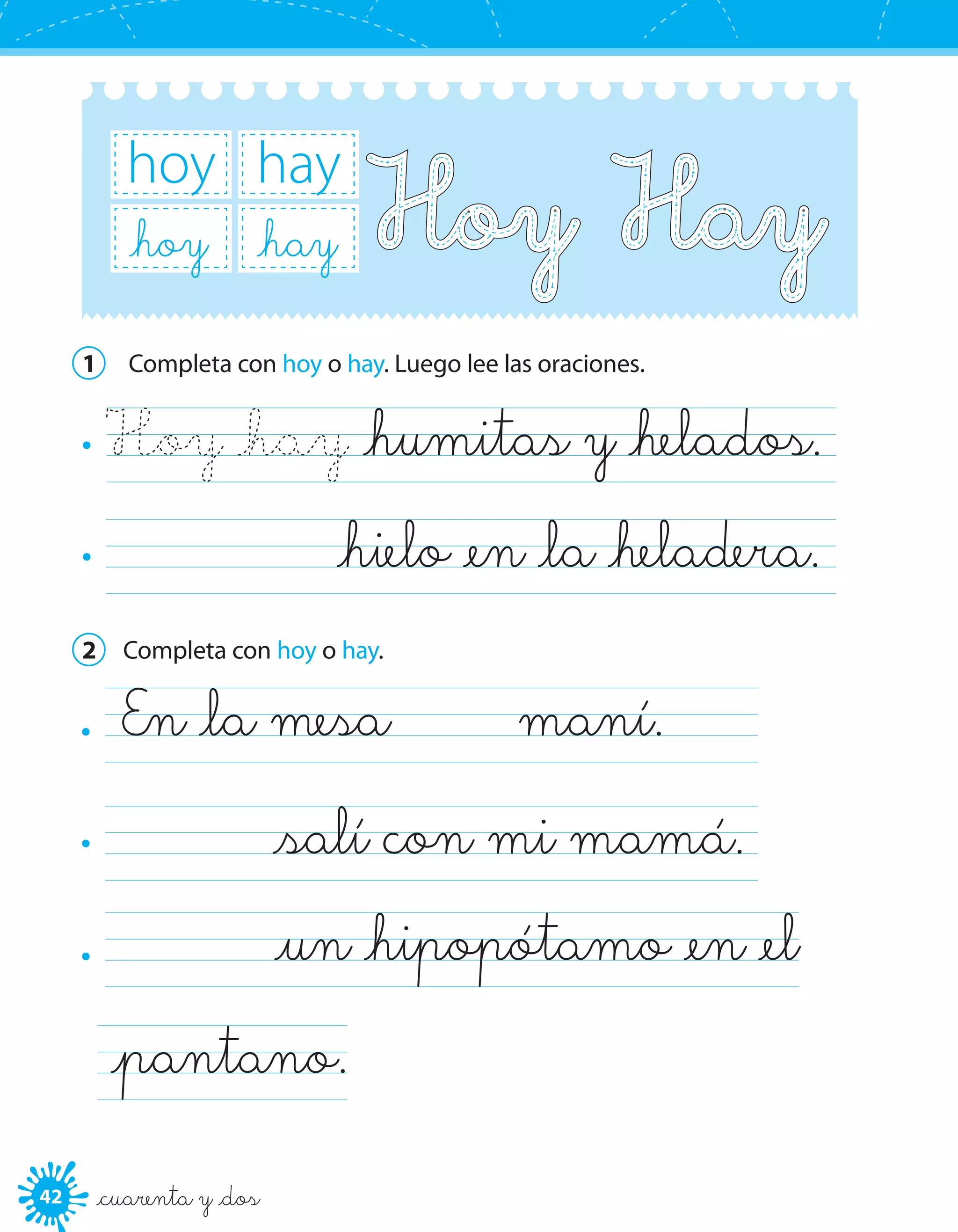 Cuaderno de escritura 1° | PDF