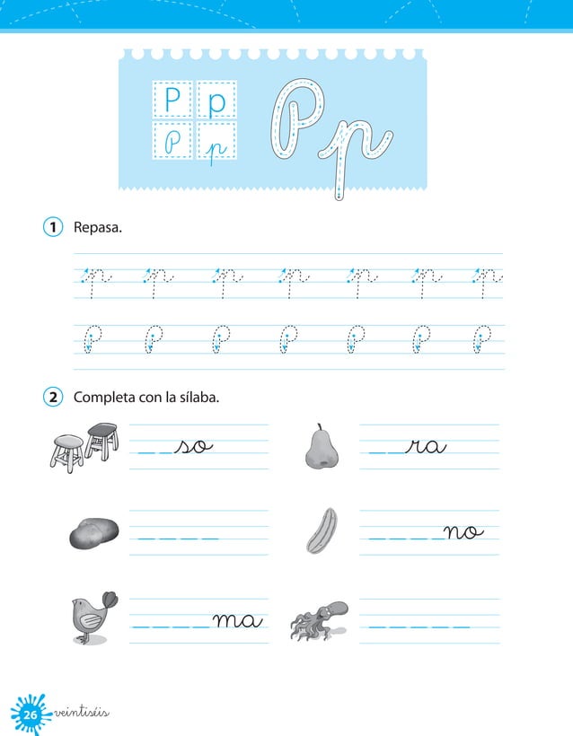 Cuaderno de escritura 1° | PDF