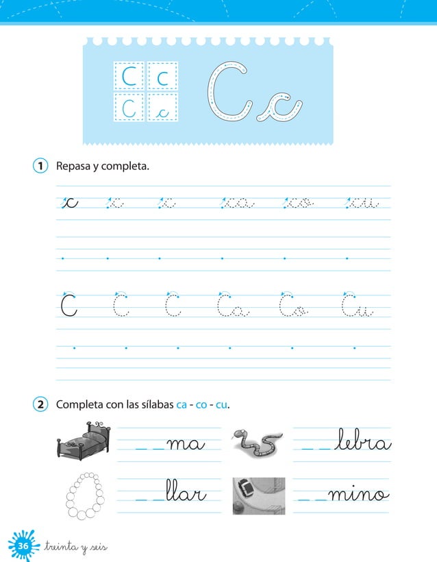 Cuaderno de escritura 1° | PDF