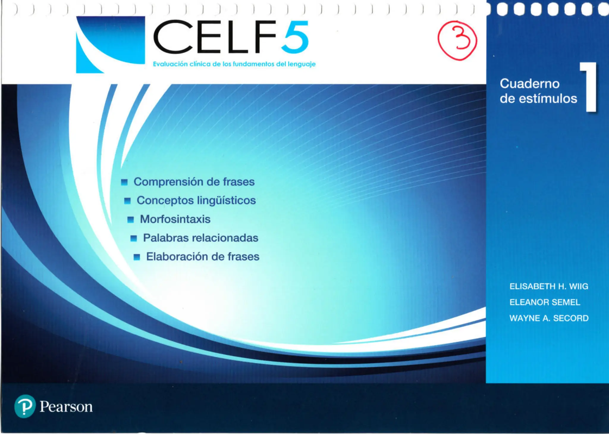 cuaderno de estimulo celf 5 para evaluar lenguaje | PDF