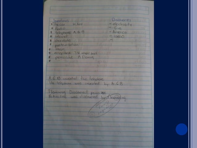 My English notebook | PPTX