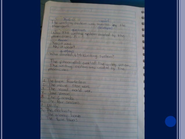 My English notebook | PPTX