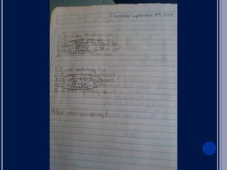 My English notebook | PPT