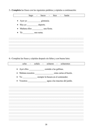 Cuaderno de Ortografía | PDF