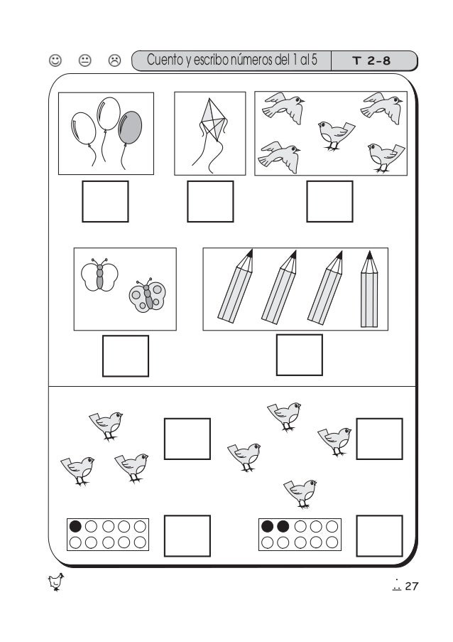 Cuaderno de trabajo mat. primer grado