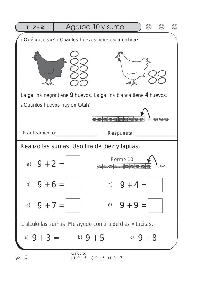 Cuaderno de trabajo mat. primer grado