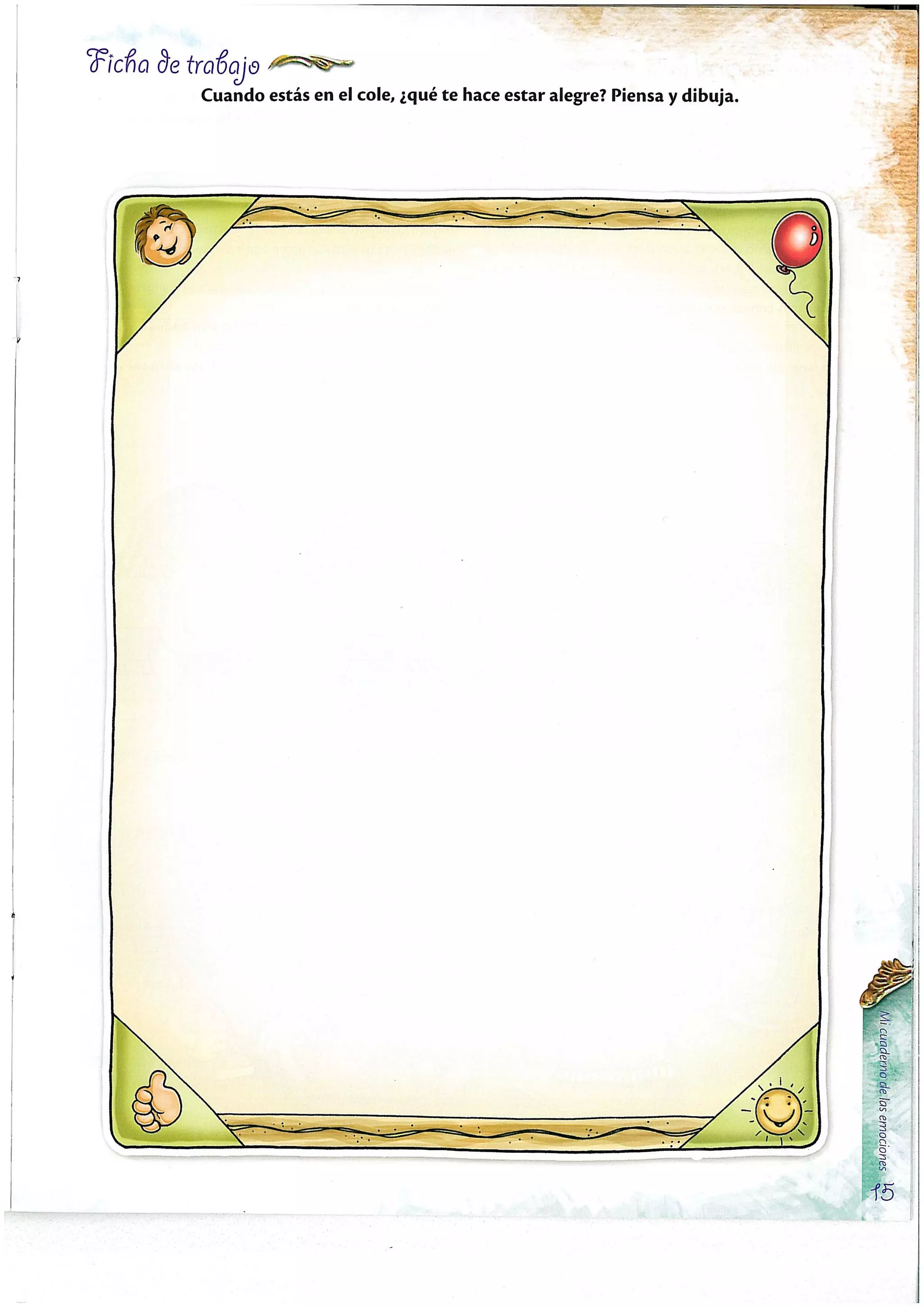 Cuaderno Emociones Pdf