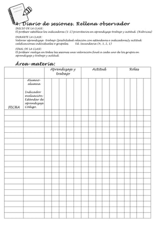 Cuaderno equipo evaluación trabajo cooperativo | PDF