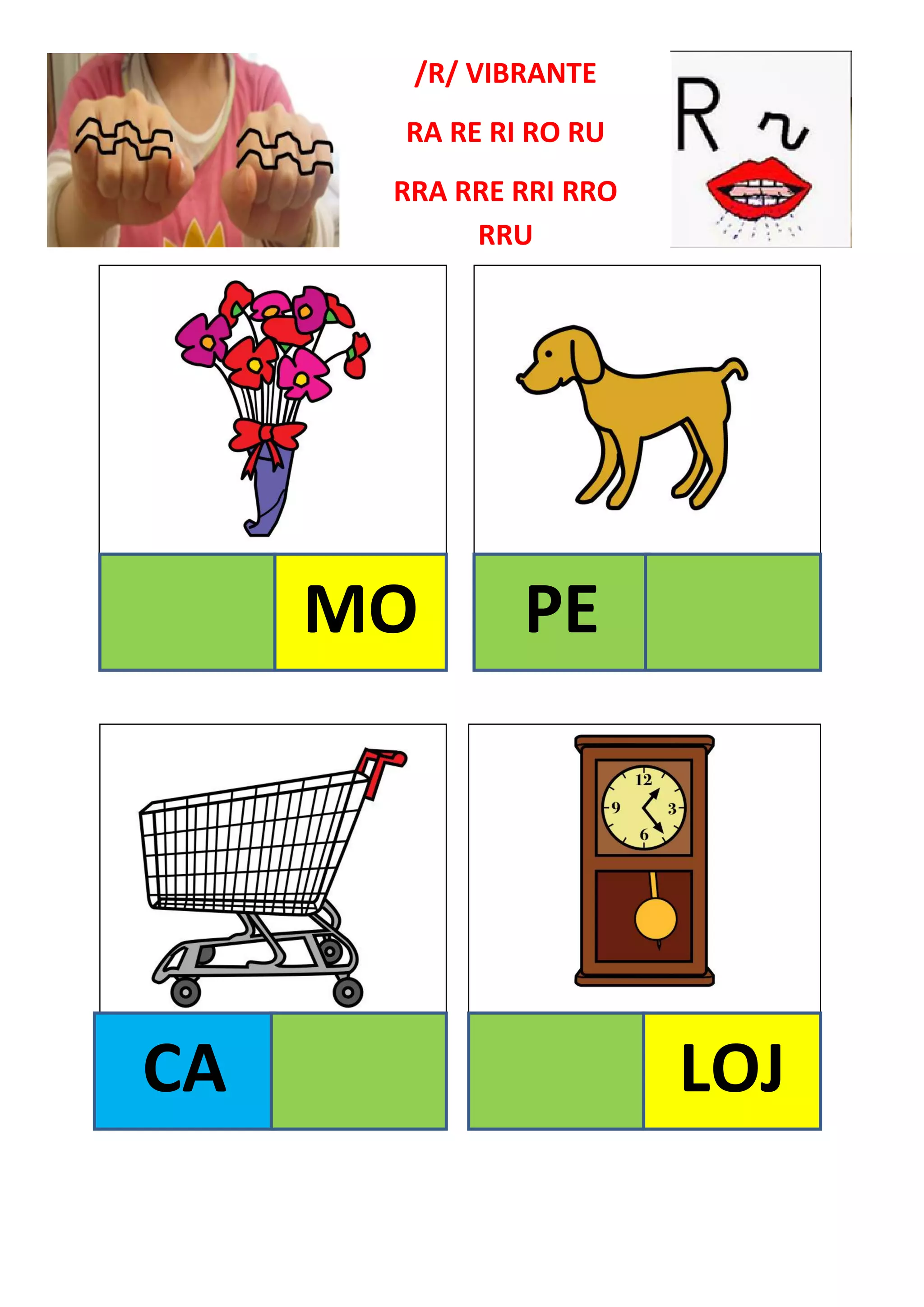 Cuaderno lecto fonológico r (2) | PDF