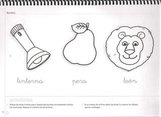 Cuaderno letrilandia 2 | PDF