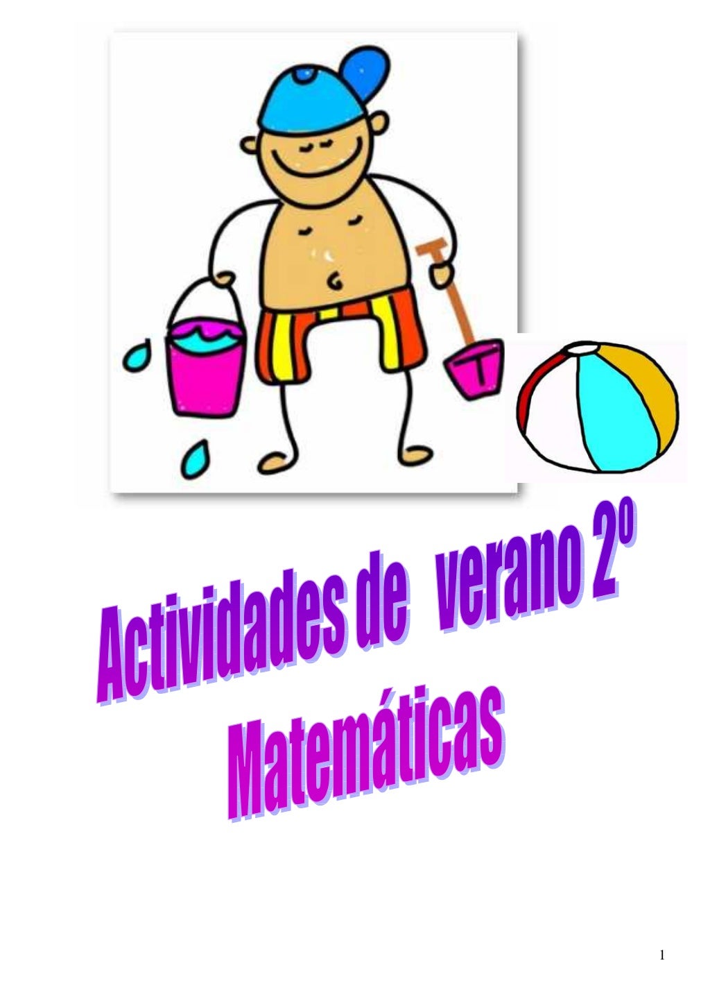 Repaso de matemáticas para este verano