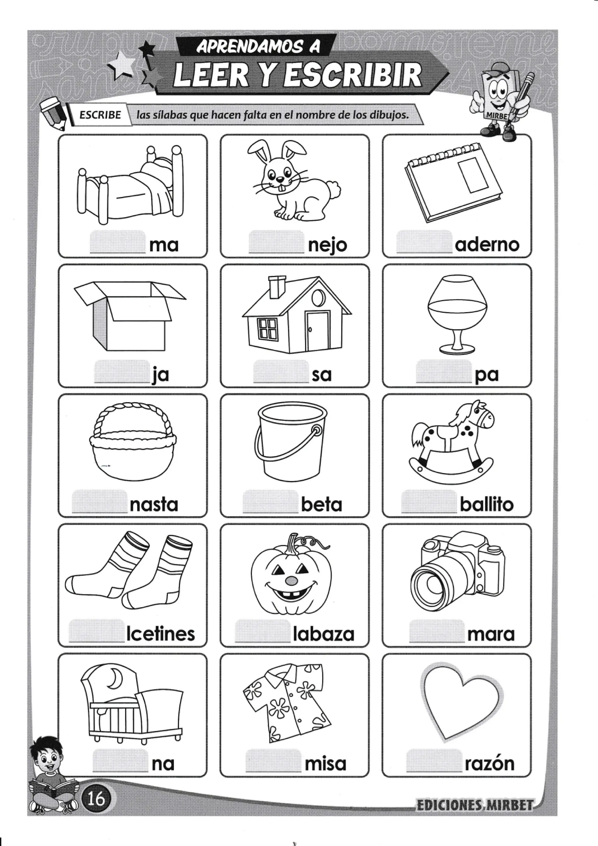 Cuaderno para aprender a leer y escribir recopilado por ...