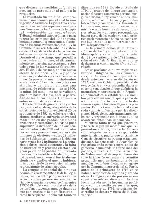 Cuadernos historia 16 014 1995 la revolución francesa (ii) | PDF