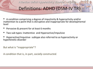 ADHD CU | PPT