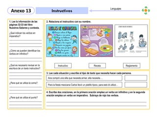 Cuadernillo de trabajo escolar primaria tercer año | PDF