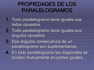 Cuadrilateros | PPT