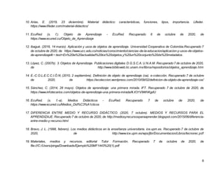 Cuadro comparativo de recurso didácticos-material didáctico-objeto de ...