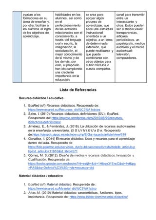 Cuadro comparativo | DOCX