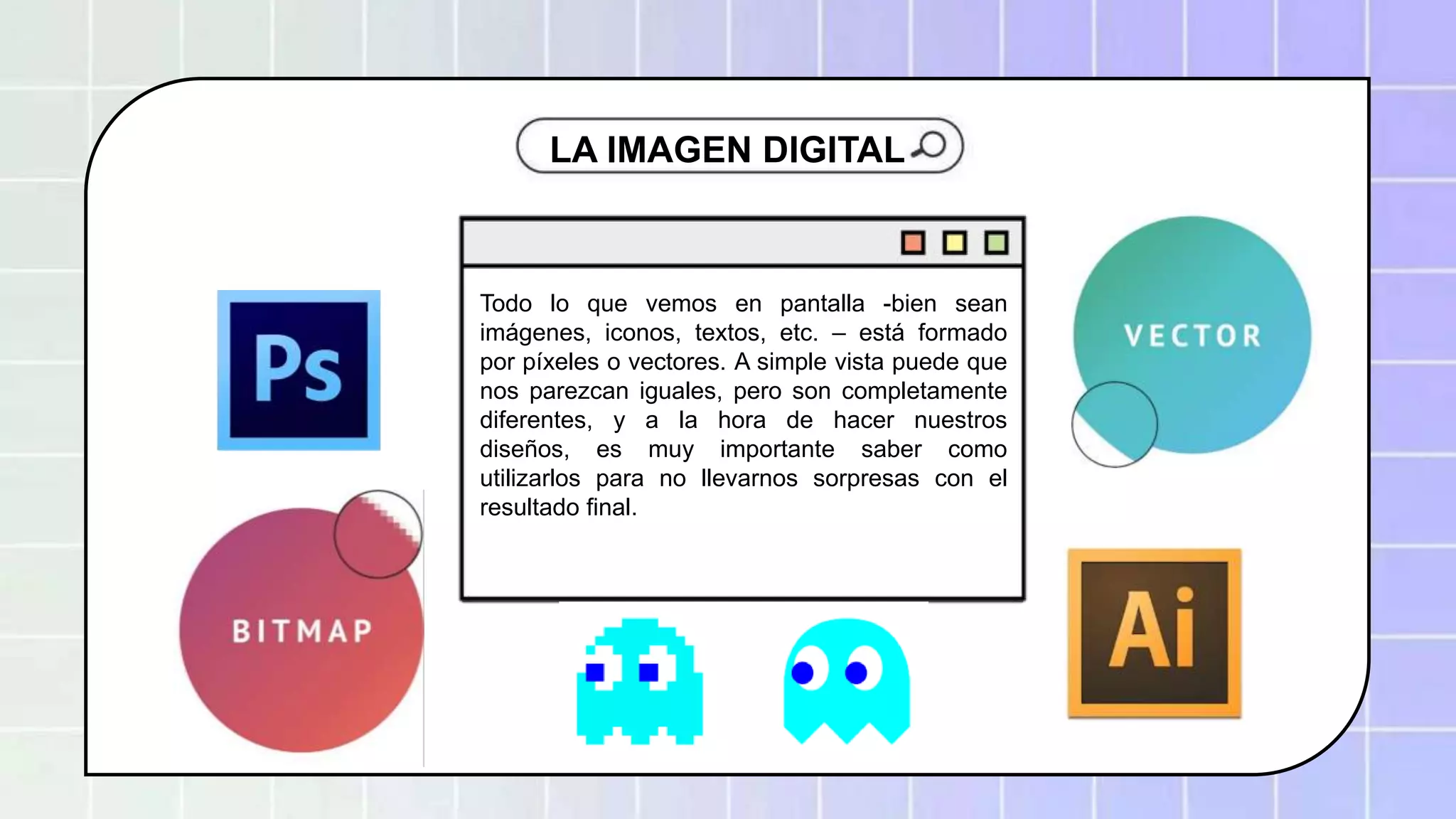 Cuadro comparativo Pixel vs Vector | PPTX
