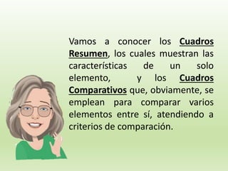 Cómo hacer cuadros resumen y cuadros comparativos para estudiar y ...