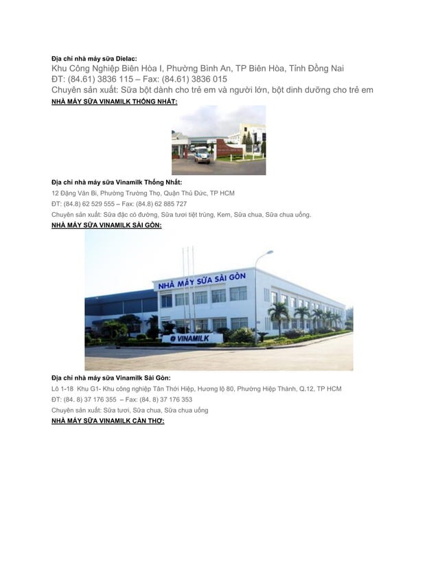 Cua hang sua vinamilk | PDF