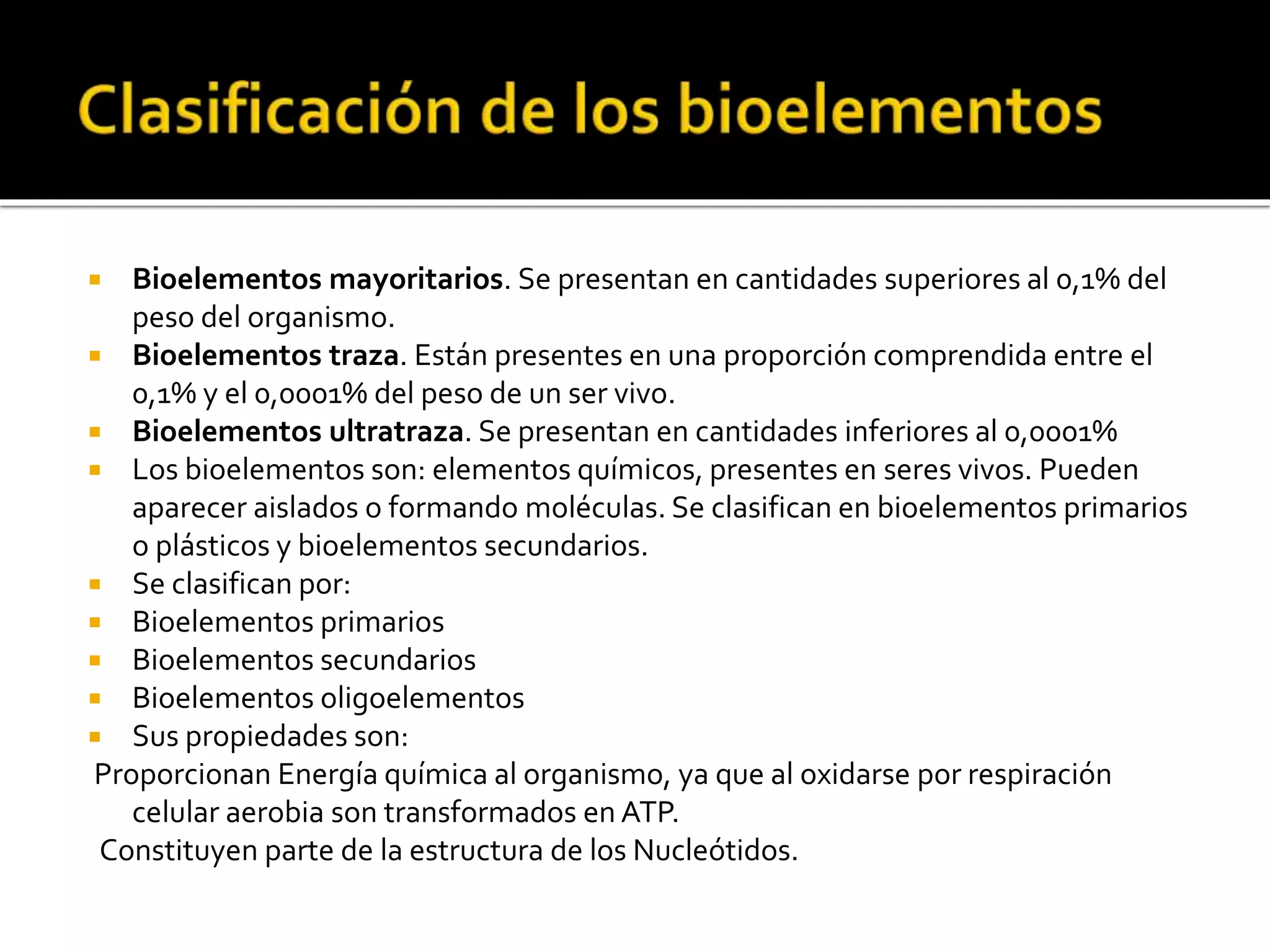 Cuales elementos quimicos son importantes para el | PPT