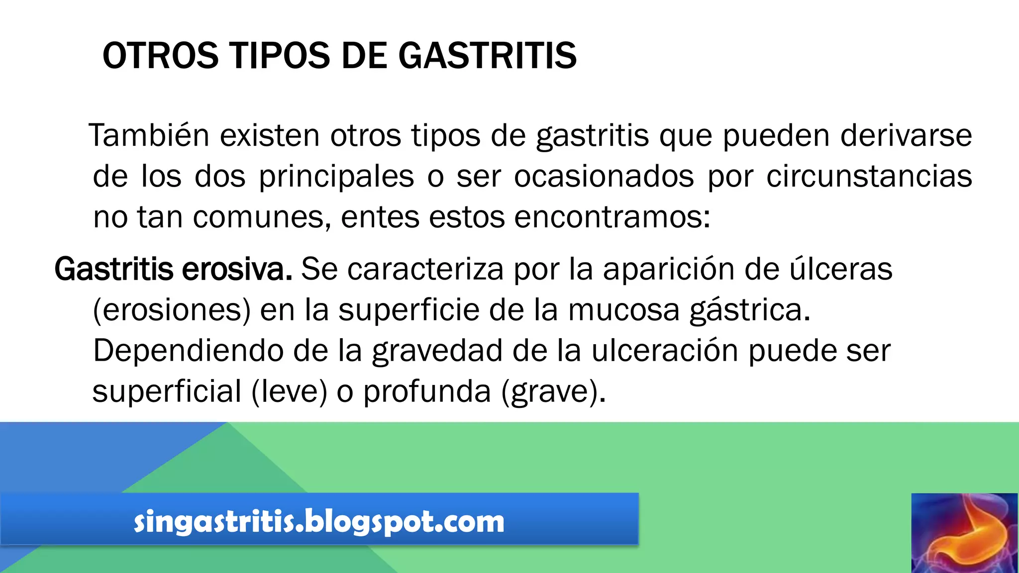 Cuales son los tipos de gastritis | PDF