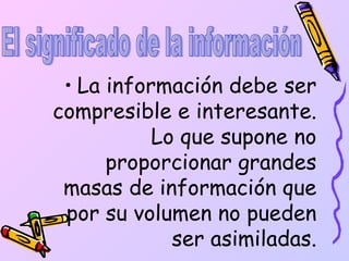 Cualidades de la informacion | PPT